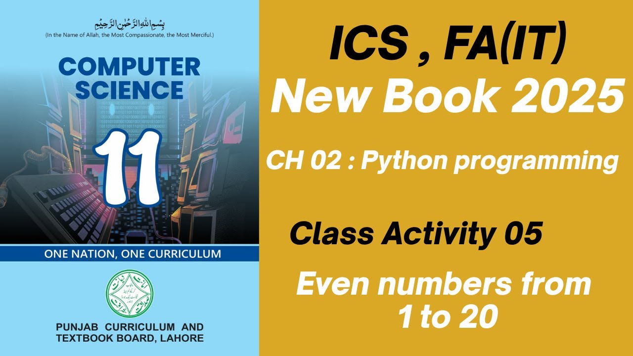 Python While Loop Program – Print Even & Count Odd Numbers | Class 11 Computer Science