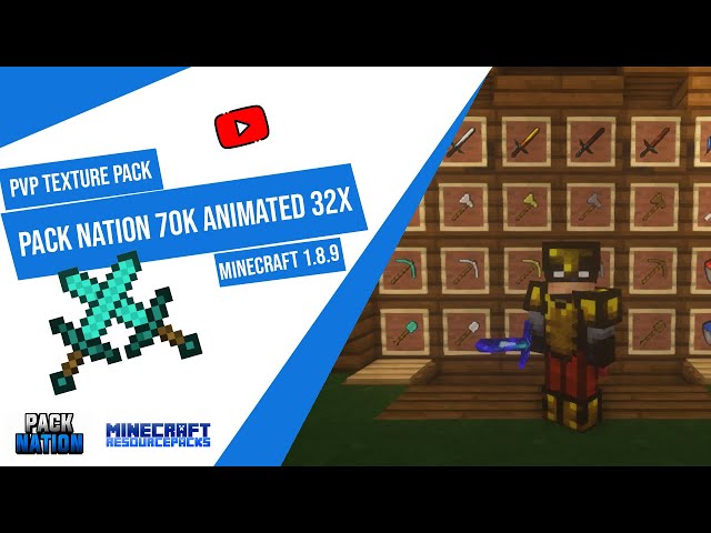 Pack Nation 70k PvP Texture Pack Animated Minecraft Texture Pack