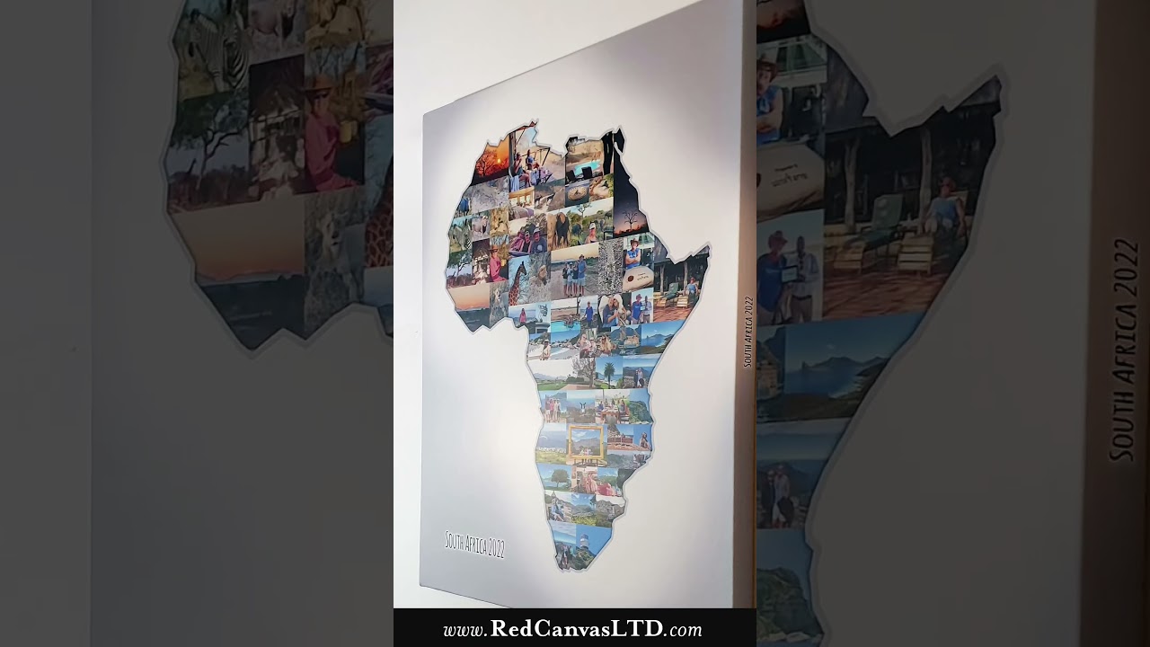 I make Photo Collage Canvas Prints
