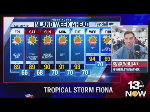 TROPIC TOPICS: Tracking Tropical Storm Fiona