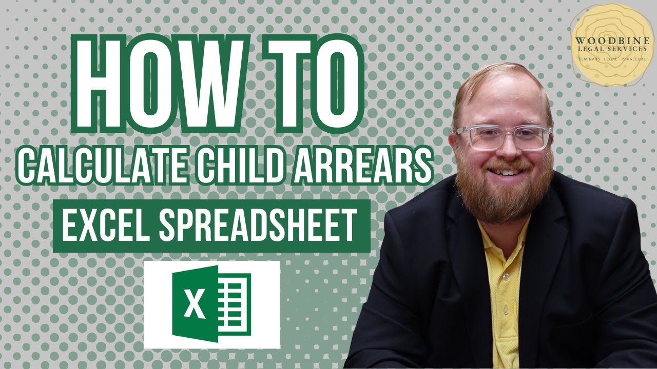 HOW TO Calculate Child Support Arrears on EXCEL