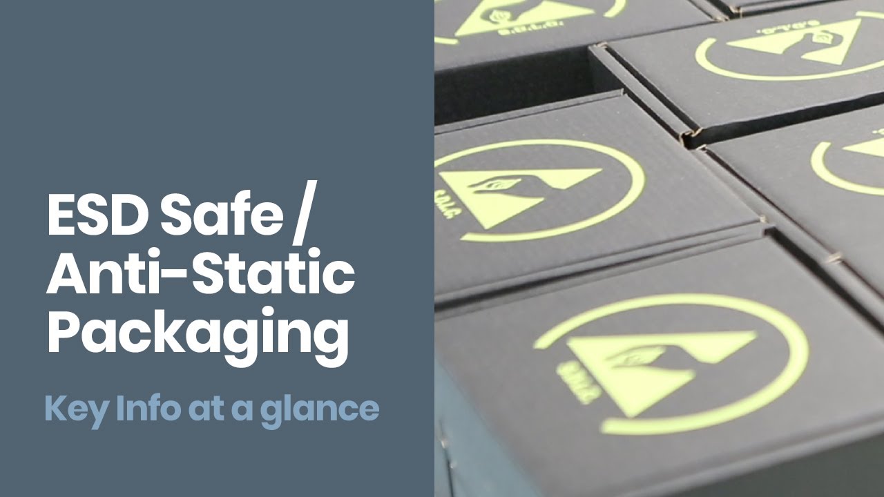 Anti Static Packaging [Quick Guide]: ESD Safe Boxes, Bins & Totes