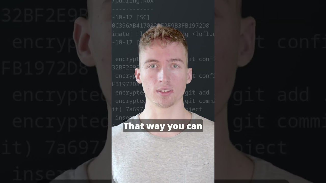 Did You Know That You Can Encrypt Git Repositories?