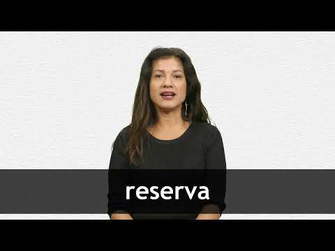 English Translation of “RESERVA” | Collins Spanish-English Dictionary