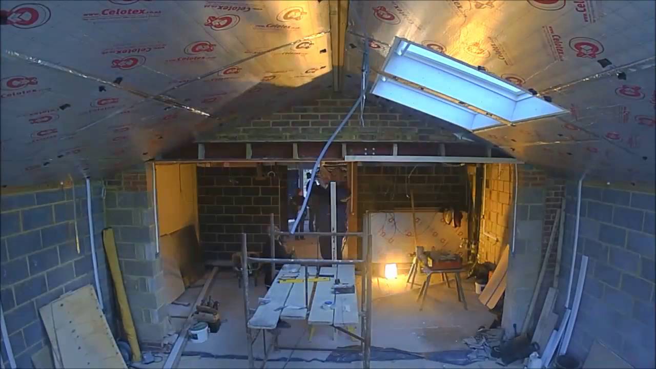 Stew & Iris extension project 10 - insulation