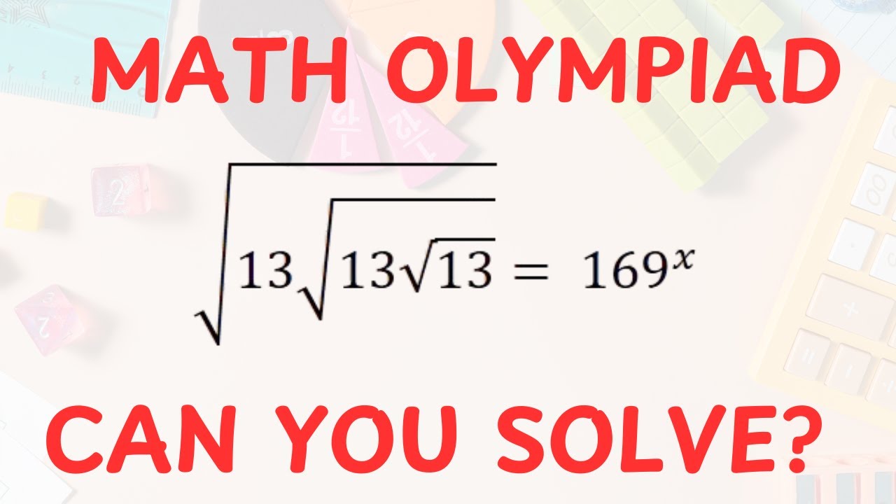 Nice Square Root Algebra Problem | Germany | Math Olympiad