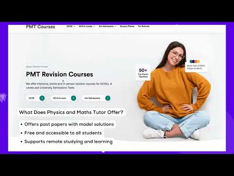 Physics and Maths Tutor Review