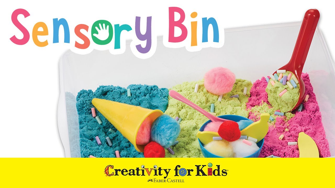Inside the Ice Cream Shop | Sensory Bin | Creativity for Kids
