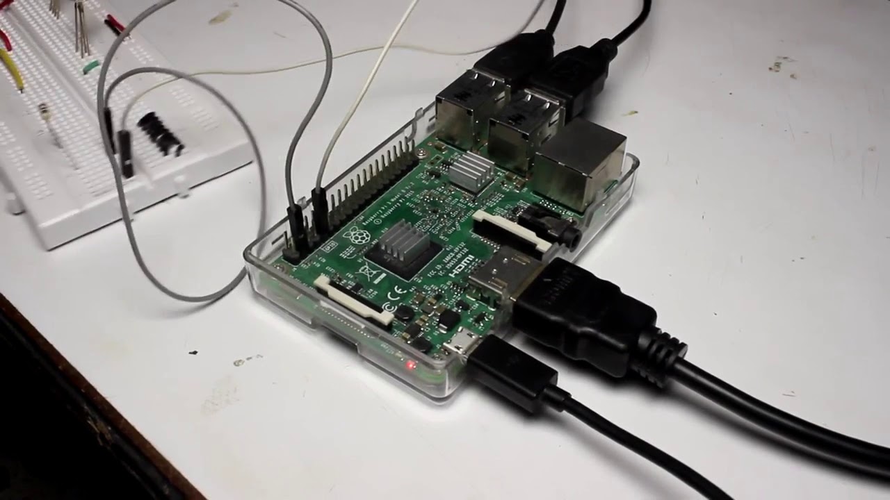 IOT lab using Raspberry Pi   LED Blinking  light