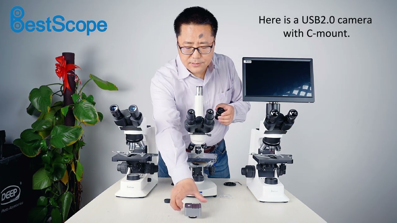 How to Connect Your Camera to the Microscope?