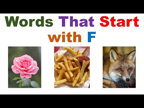 Words That Start With F