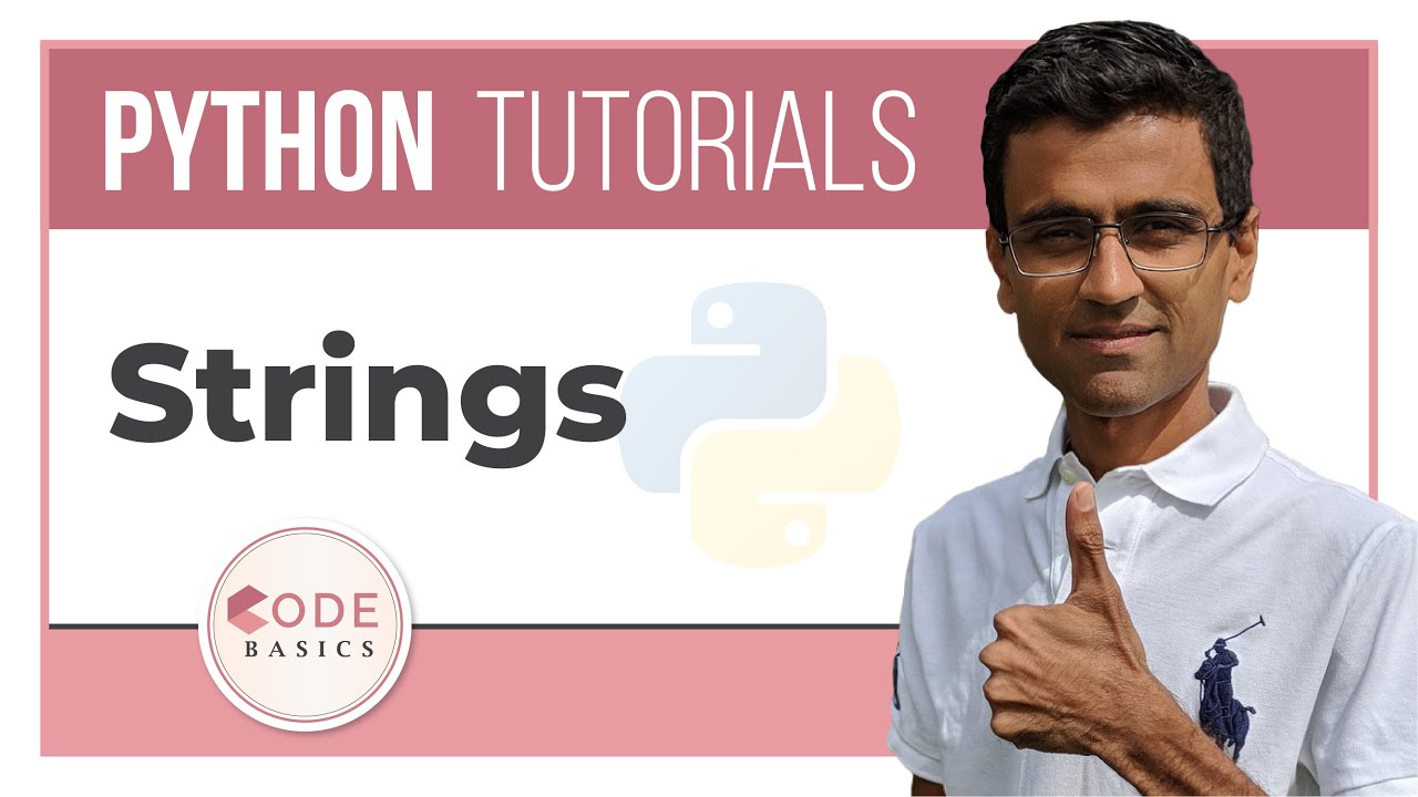 Python Tutorial - 4. Strings