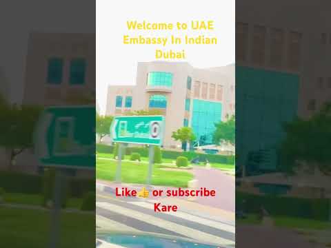UAE Embassy In Indian Dubai Roshan menariya short#video#viral#roshan