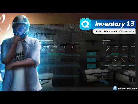 Qbus qbcore new inventory 2 0 with clothing menu inside ui inspired by ...