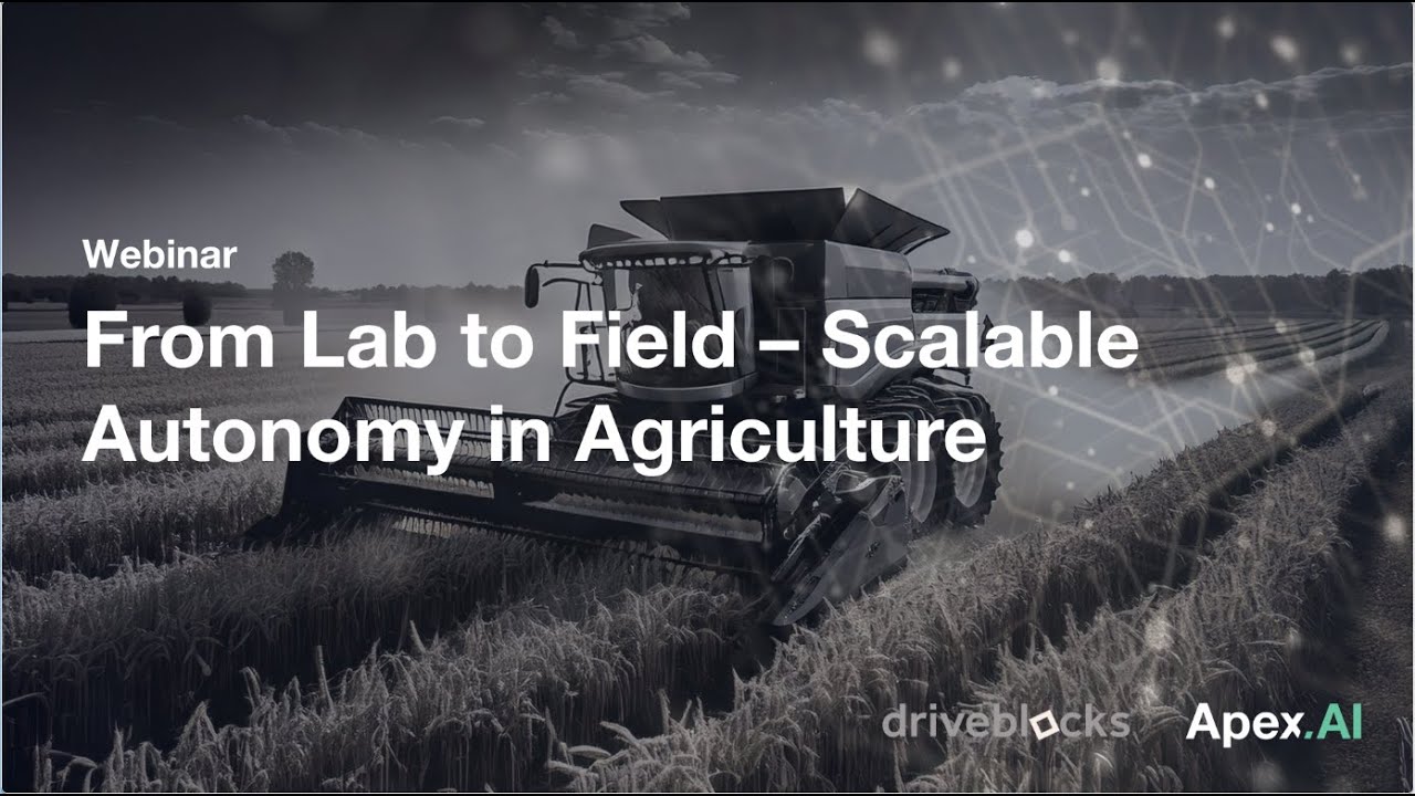 From Lab to Field – Scalable Autonomy in Agriculture