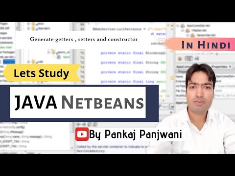 Learn Java Netbeans | Generate getters setters and constructor | Hindi - Mind Luster