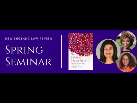 Spring 2021 – The Color of Creatorship: Intellectual Property, Race ...