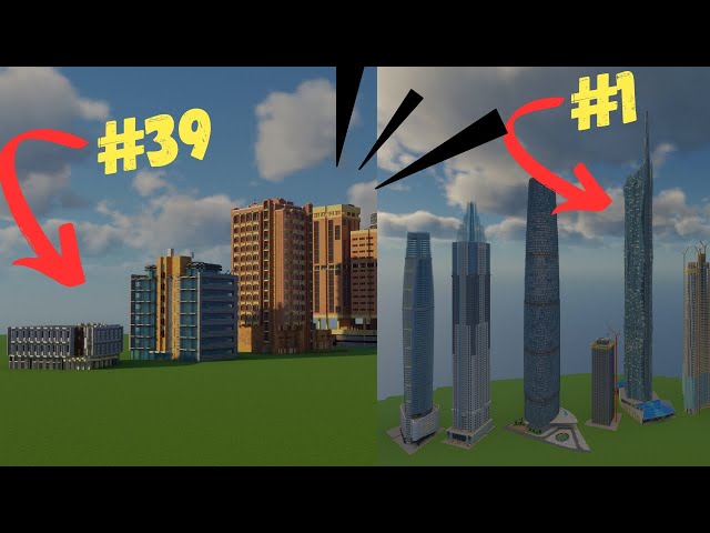 My 2024 Build Recap (late) Minecraft Map