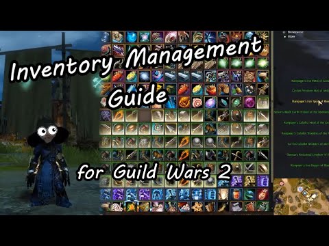 Inventory Management Guide for Guild Wars 2 - salvaging, identifying, bigger bag locations 2019-2020
