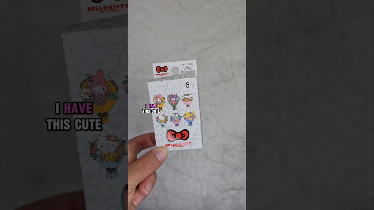 Sanrio Enamel Pin Blind Box! #hellokitty #blindbox #enamelpins