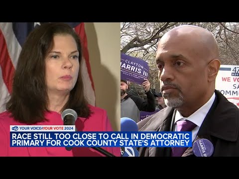 Fewer than 1.7K votes separate Democratic Cook Co. state's attorney candidates as tallying continues