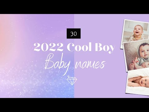 30 COOL BOY NAMES FOR 2022-2023 (NAMES + MEANINGS) | Cool & badass baby names for boys
