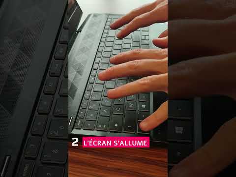 LA technique rapide pour allumer n'importe quel ordinateur #tech #informatique #pc #macbook #hp