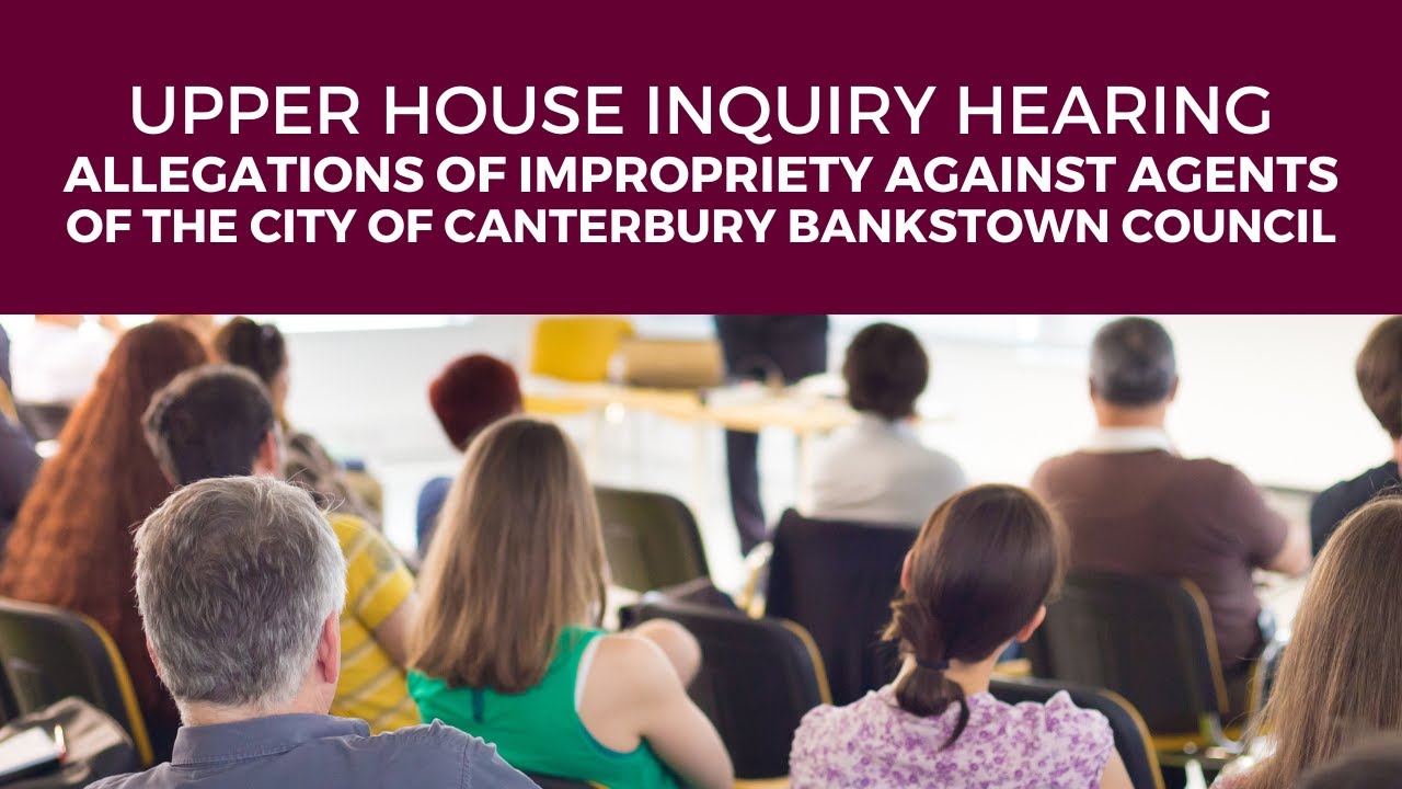 Allegations of impropriety against agents of the City of Canterbury Bankstown Council - 21/12/2022