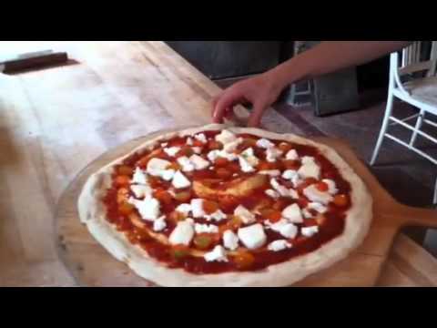Stephanie Rosenbaum makes Pizza at the Headlands Center for the Arts