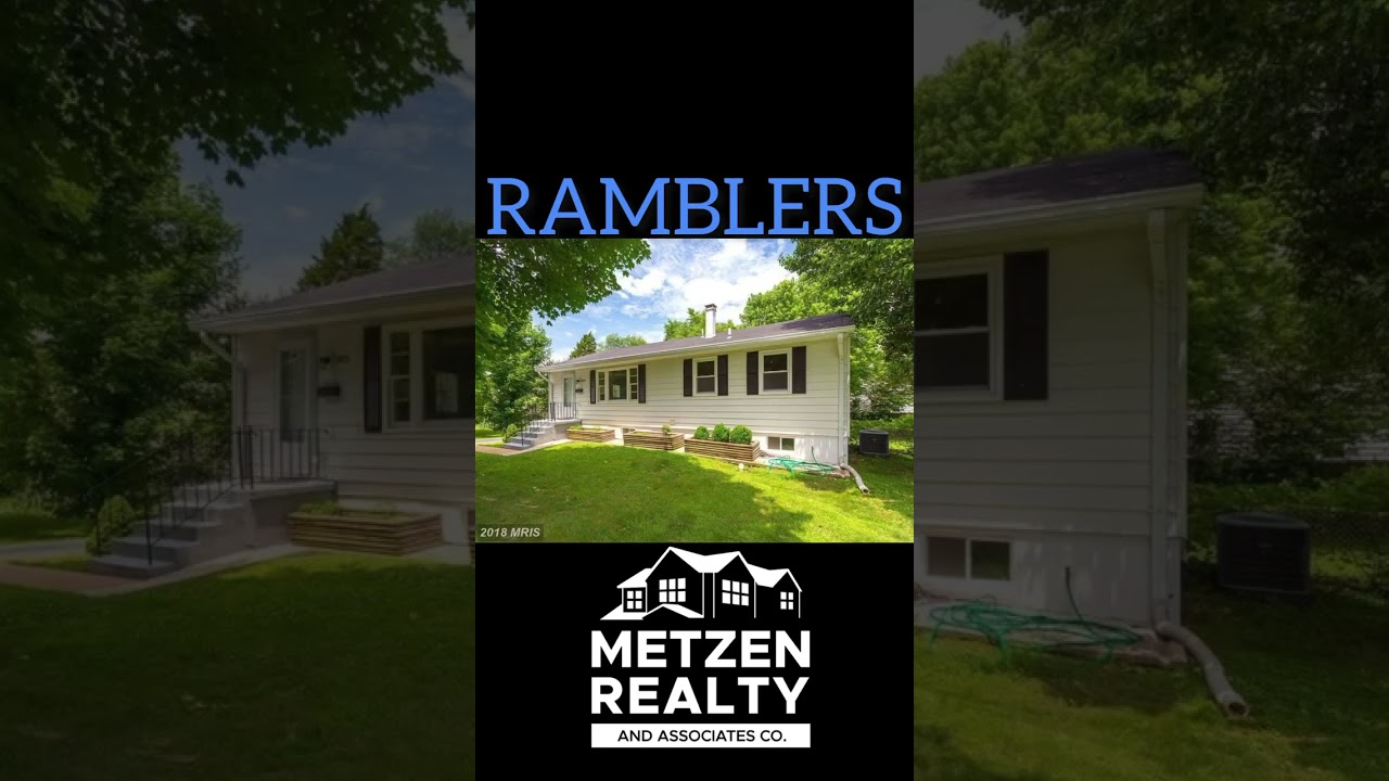 Rambler style homes explained