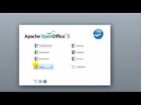 How To Download and Install Apache Open Office 3.4.1