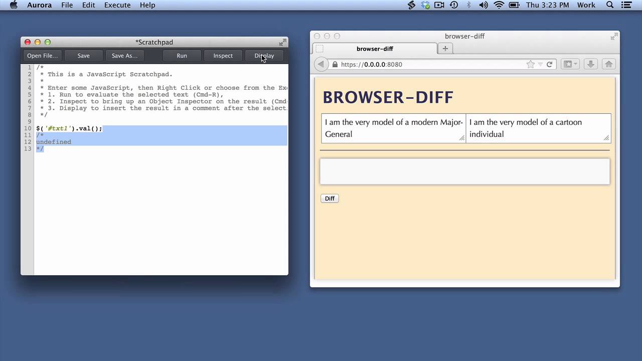 Firefox Developer Tools - Scratchpad