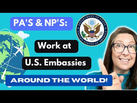 Discover the Best Way to Work Overseas as a PA or NP!