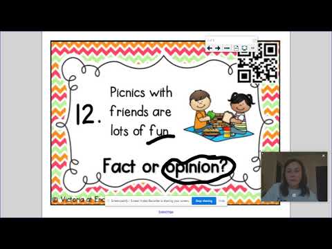 Fact and Opinion Review 4-17