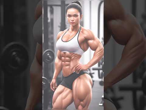 ai art gym girl