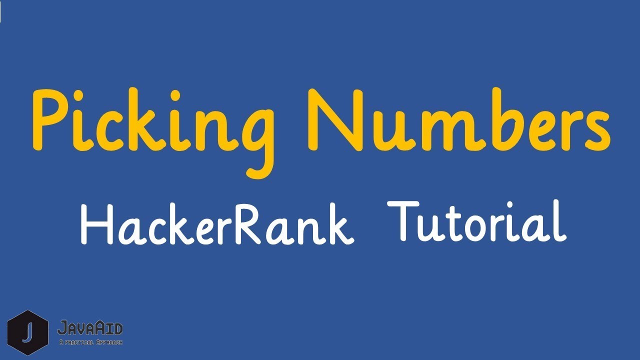 Picking Number Hackerrank Solution