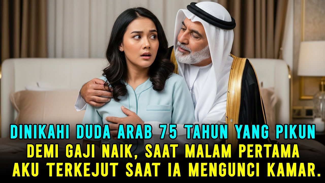 Dinikahi Majikan Arab 75 Tahun yang Pikun‼️ Di Malam Pertama, Aku Syok Saat Pintu Kamar Dikunci.