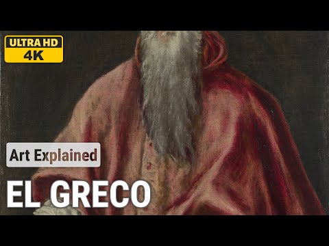 El Greco: A collection of 10 oil paintings with title and year, around 1600 [4K]