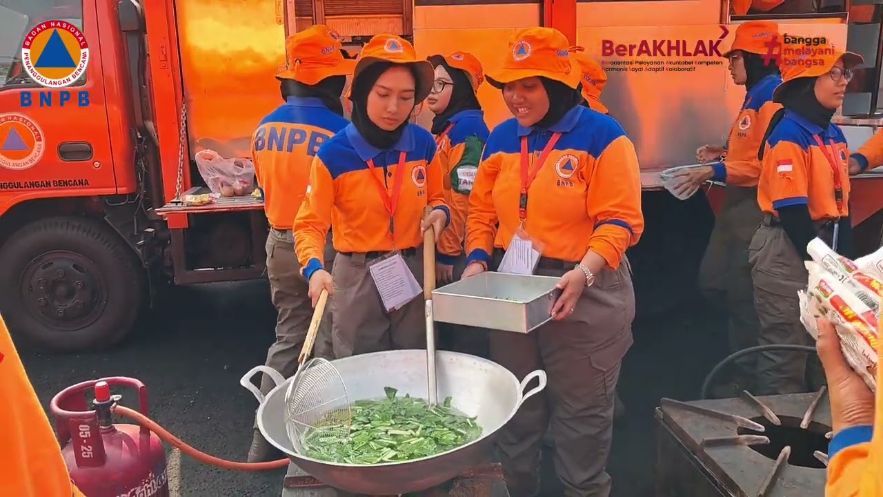 Pengenalan Mobil Dapur Umum Lapangan bagi CPNS BNPB