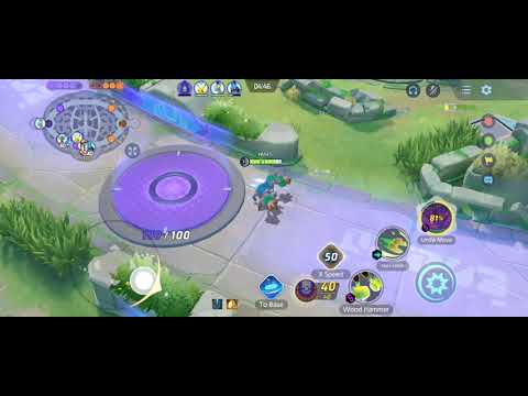 Pokemon Unite! HM45 Trevenant Trainer team loses at Theia Sky Ruins! 339-561