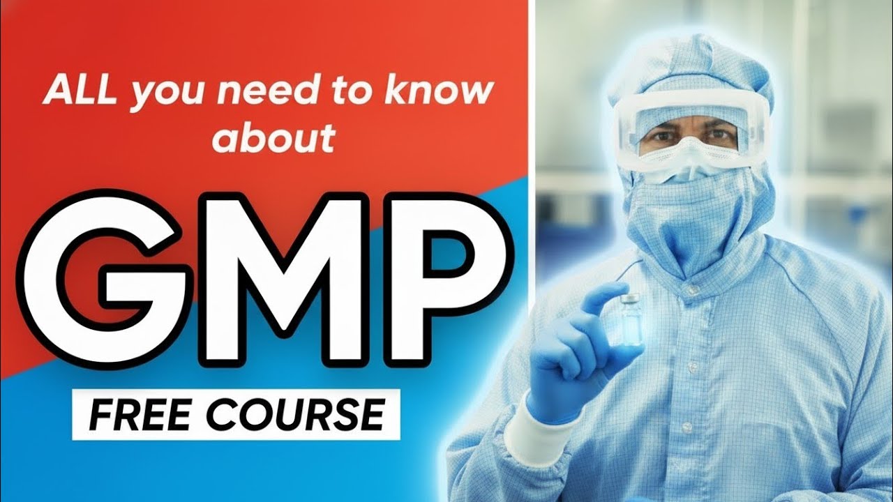 GMP Training Course Free | Explaining Good Manufacturing Practices
