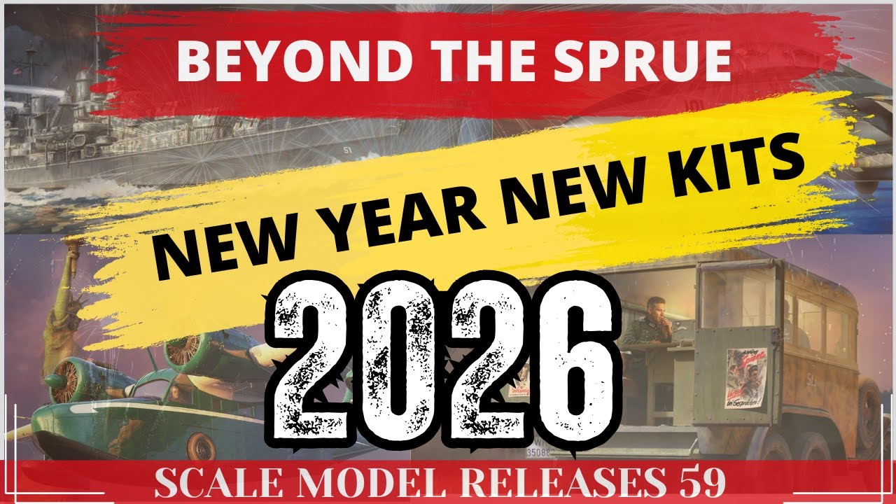 First Big Kit Reveals of 2026 | Scale Model News