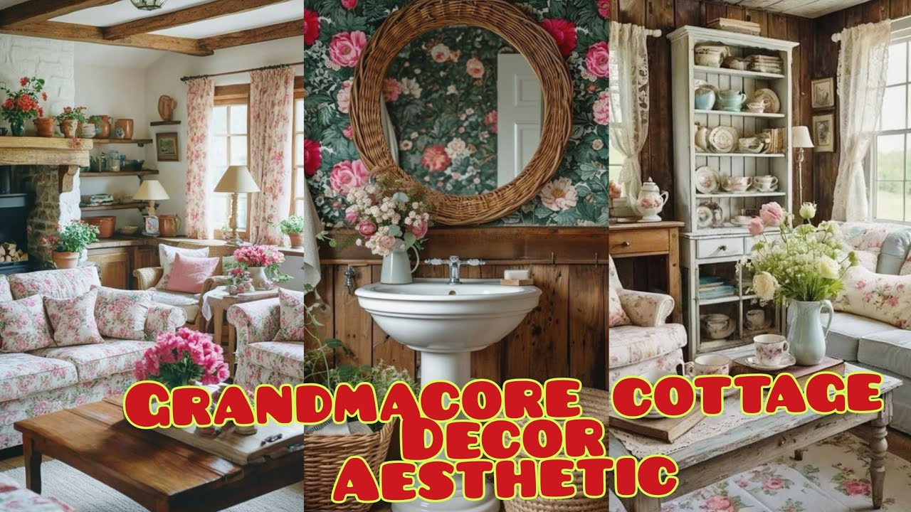 100 Elegant Vintage GrandmaCore Cottage Decor Ideas: Timeless Charm for a Cozy, Stylish Home