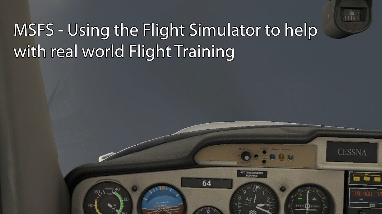 IRL Intro Flight perspective from a VR sim pilot - Virtual Reality (VR ...