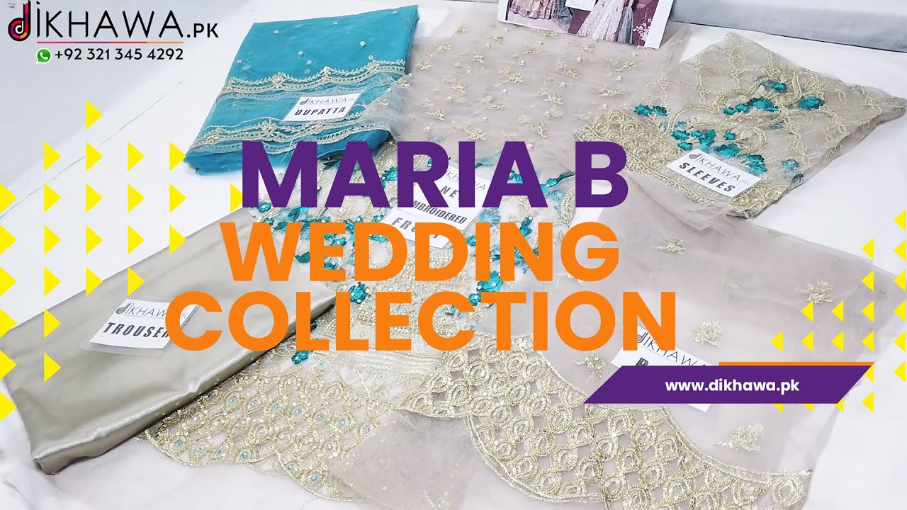 Maria B Wedding Dresses Collection