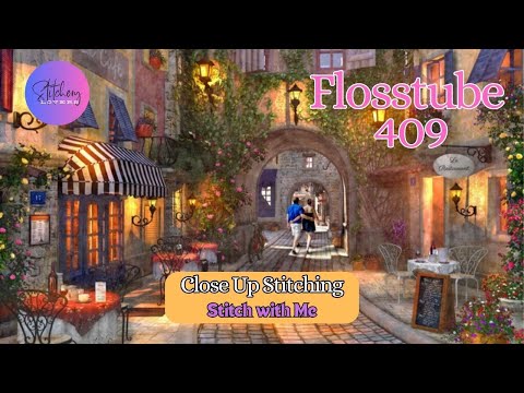 HAED French Walkway | WIP | Close-Up Stitching | Stitch with Me | Flosstube #409 | STITCHERY LOVERS