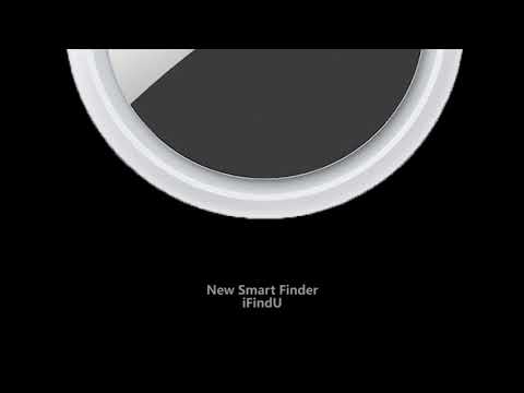 New Smart Finder iFindU Wirelss Bluetooth Tracker With protective cover, smaller than Apple Airtag
