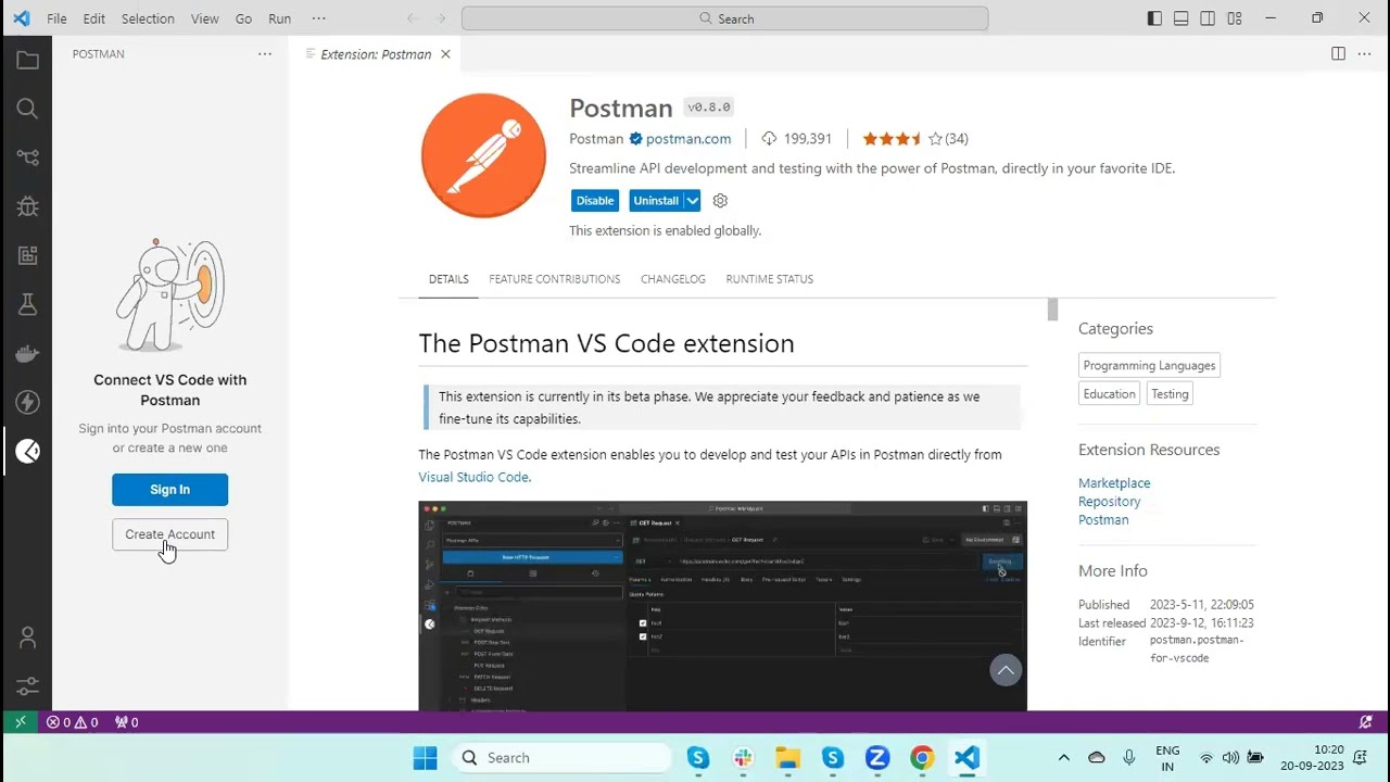 Postman vscode extension - New to APIs/Postman - Postman Community Postman vscode extension - New to APIs/Postman - Postman Community