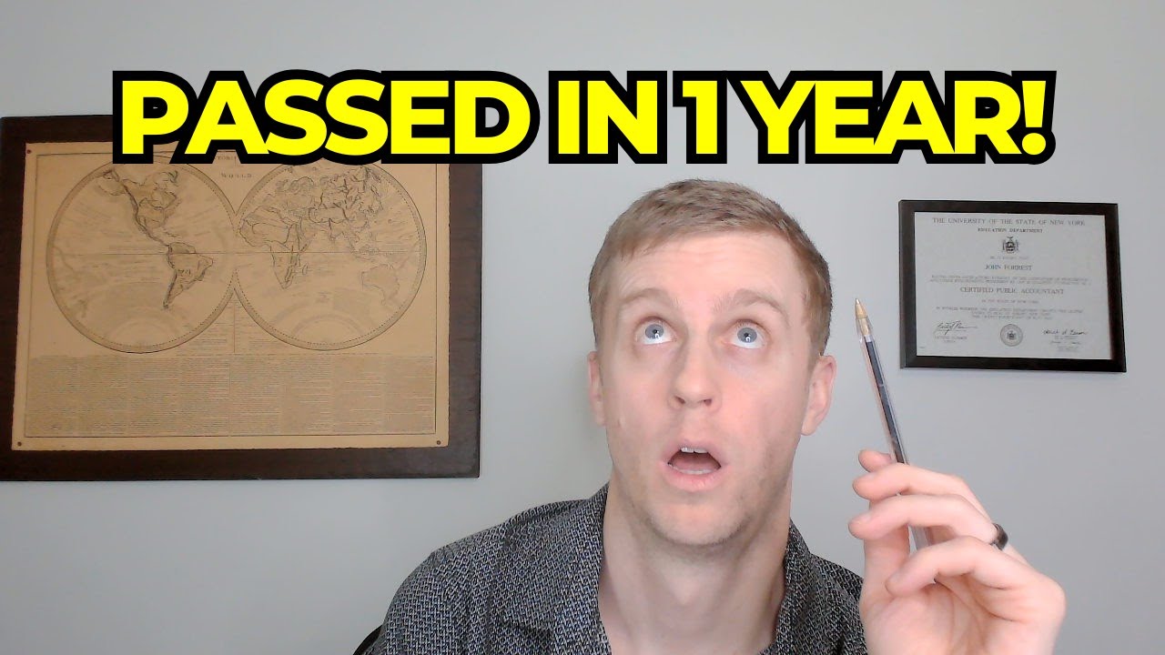 How I Passed the CPA Exam in 1 Year! (Step-by-Step Study Plan)