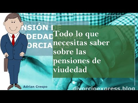 Pensión de viudedad: requisitos, cuantías y más -canalJUBILACION